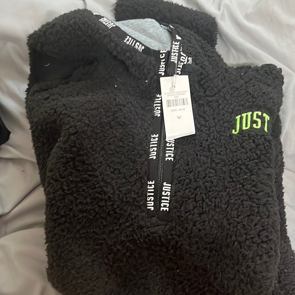 Justice | Shirts & Tops | Justice Oversized Cozy Fluffy Sweater | Poshmark